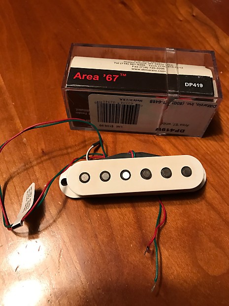 DiMarzio Area 67 white | Reverb