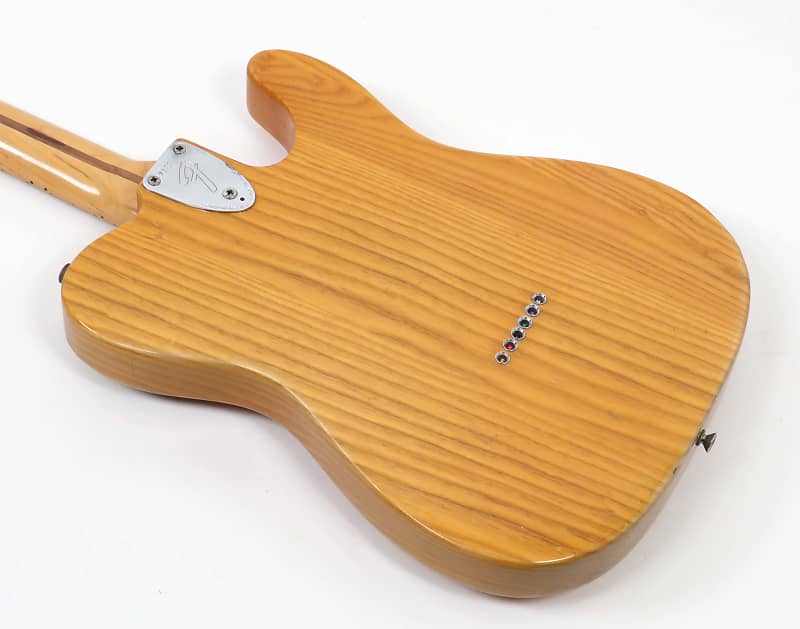 1976 Fender Telecaster Custom Natural Left Handed - Rare | Reverb