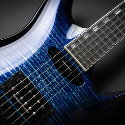 ESP Custom Shop Horizon-I Glitter Storm Blue (E0530231) | Reverb