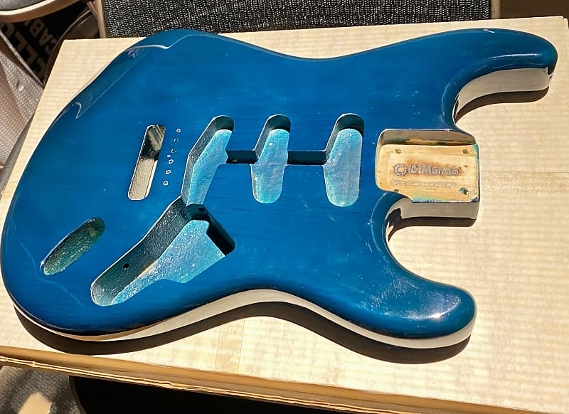 1980’s NOS DiMarzio Strat style guitar body. Charvel, Boogie | Reverb