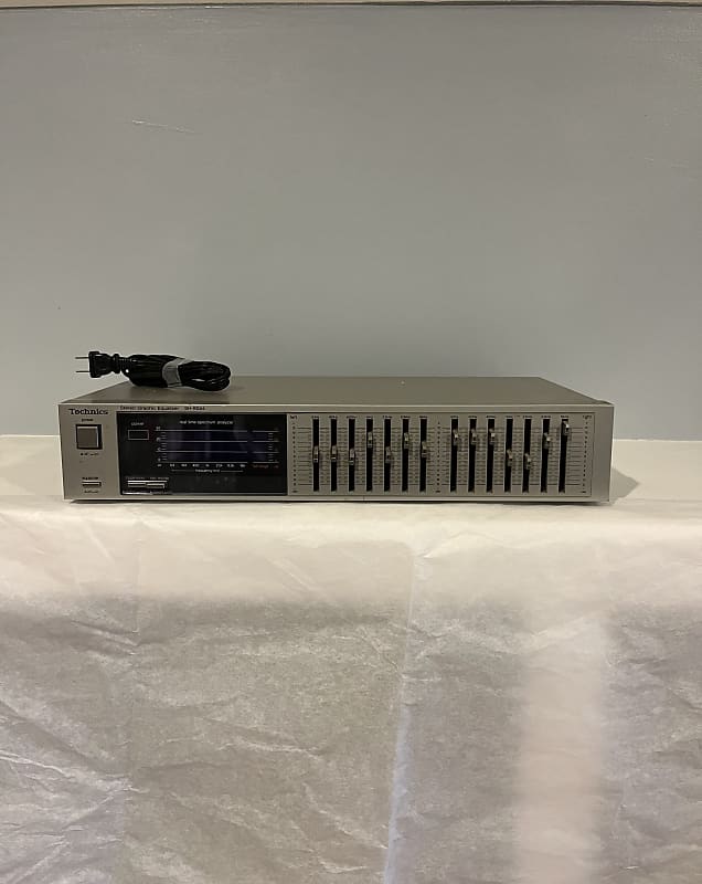 Technics SH-8044 Stereo Graphic Equalizer 1974-1978 - Silver | Reverb
