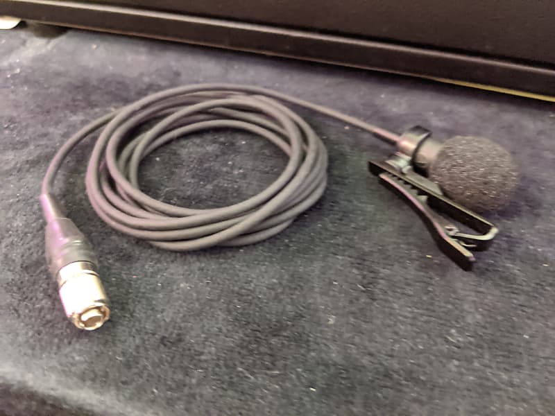 Audio-Technica Wireless Lapel Mic Plugs Into Wireless Belt | Reverb