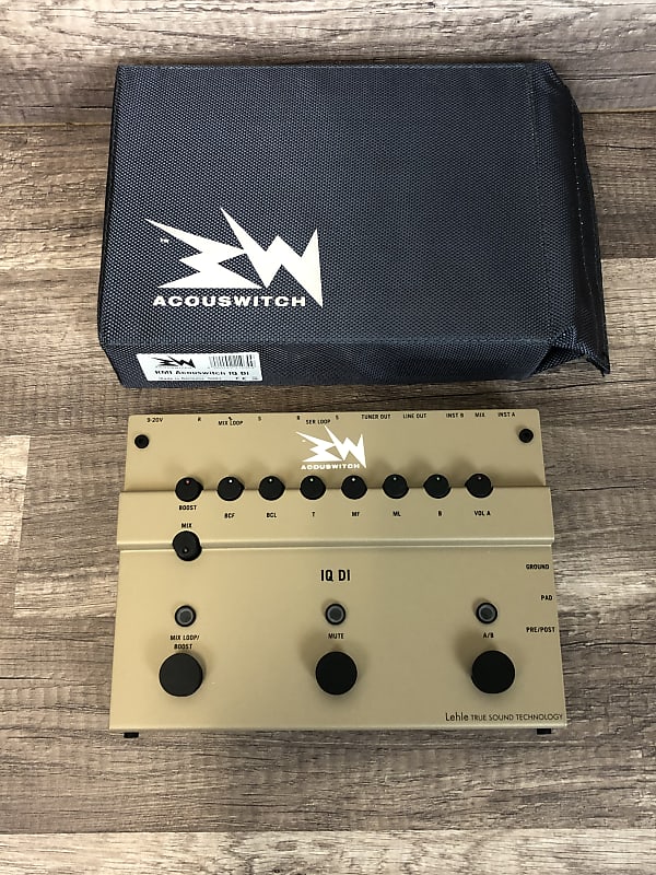 RMI Lehle Acouswitch acoustic preamp blender boost effects | Reverb