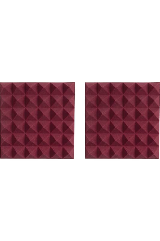 Gator Pair of 2 inch.-Thick Acoustic Foam Pyramid Panels 12 | Reverb