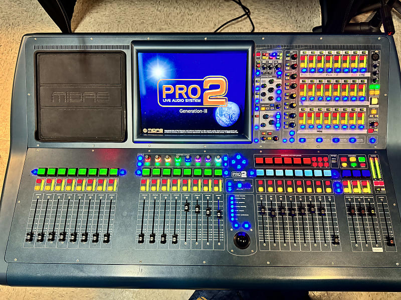 Midas Pro 2 + Stage Box + Aviom System | Reverb
