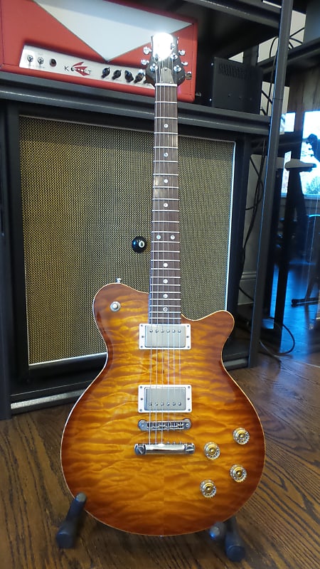 Grosh Guitars Set Neck Custom - Brazilian Rosewood - Honey | Reverb