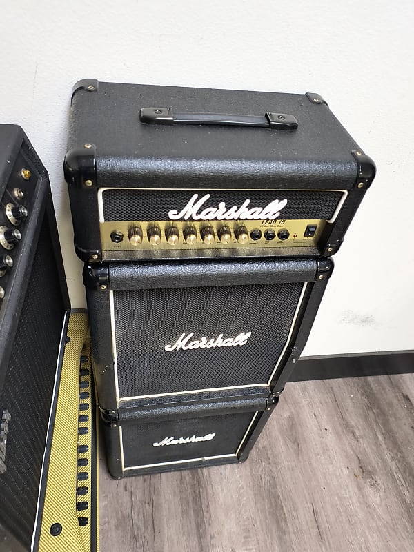 Marshall G15MS Lead 15 1999 - Black Tolex | Reverb
