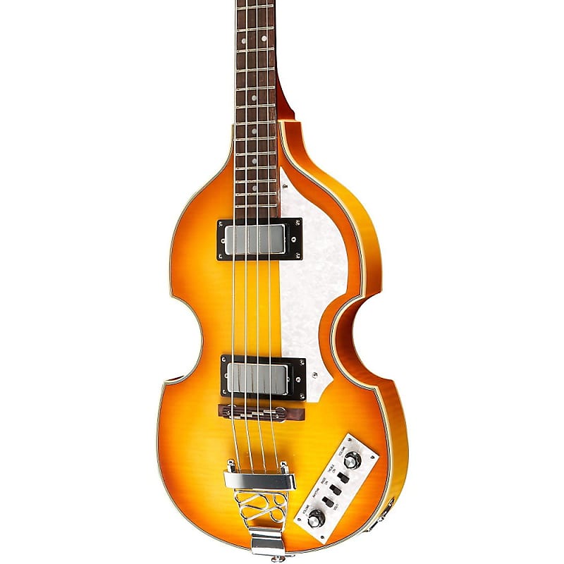 Rogue VB-100 Violin Bass Guitar Regular Vintage Sunburst | Reverb