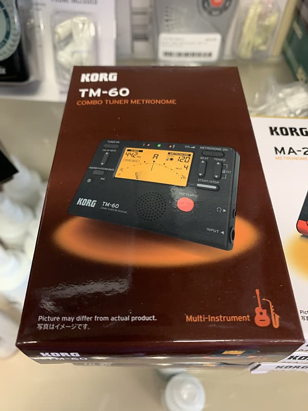 Korg TM-60-BK Tuner Metronome | Reverb