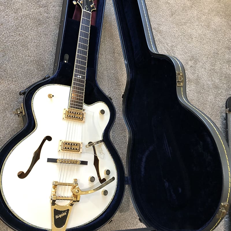 Peerless Gigmaster Custom 40 Arctic White/Black Pearl - 1 of | Reverb