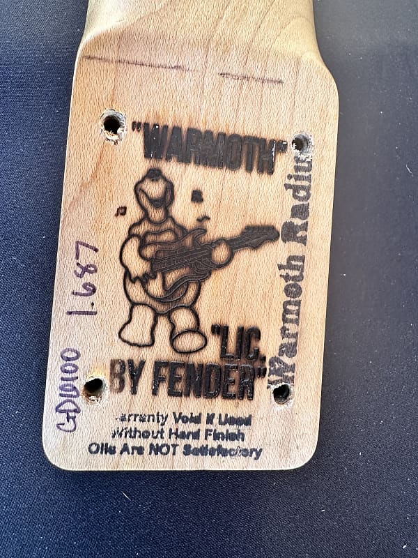 Warmoth Telecaster Neck w Floyd Rose route - Rosewood | Reverb