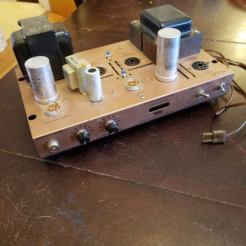 Eico 730 Modulator-Driver AM Plate Modulated Transmitter | Reverb