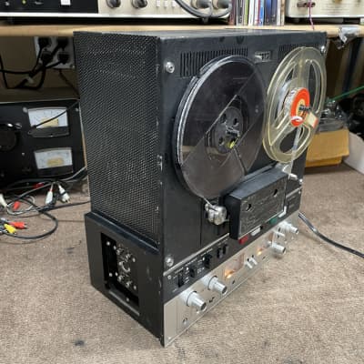 SONY TC-650 1/2 track 7" reel to reel tape deck- SERVICED | Reverb