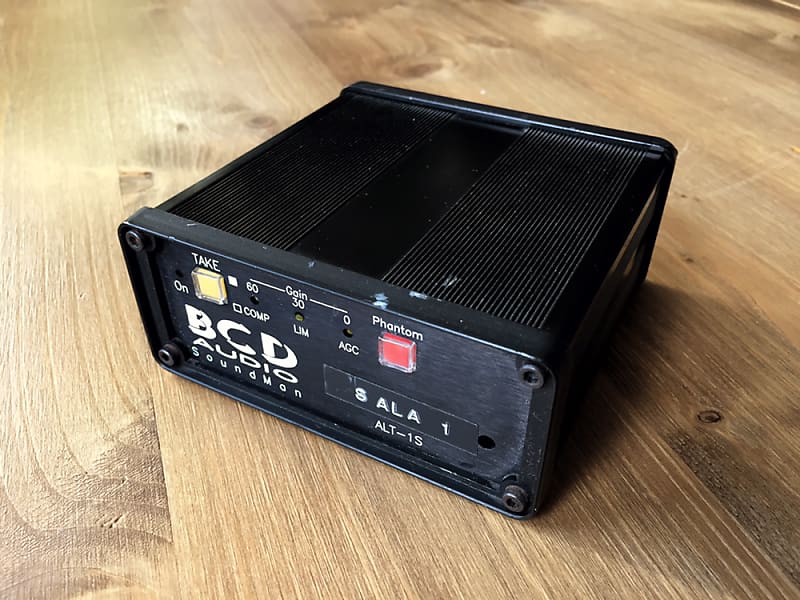BCD Audio Alt-1S mic pre with compressor limiter | Reverb
