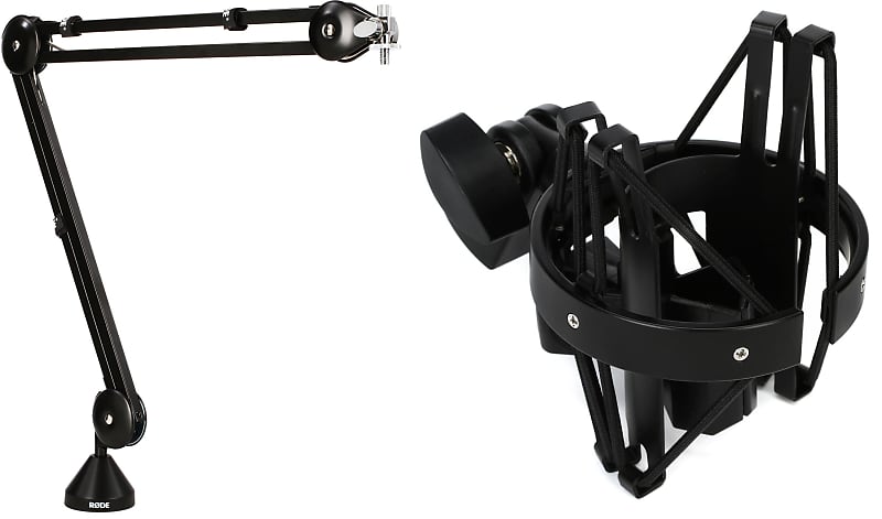 Rode PSA1 Desk-mounted Broadcast Microphone Boom Arm Bundle | Reverb