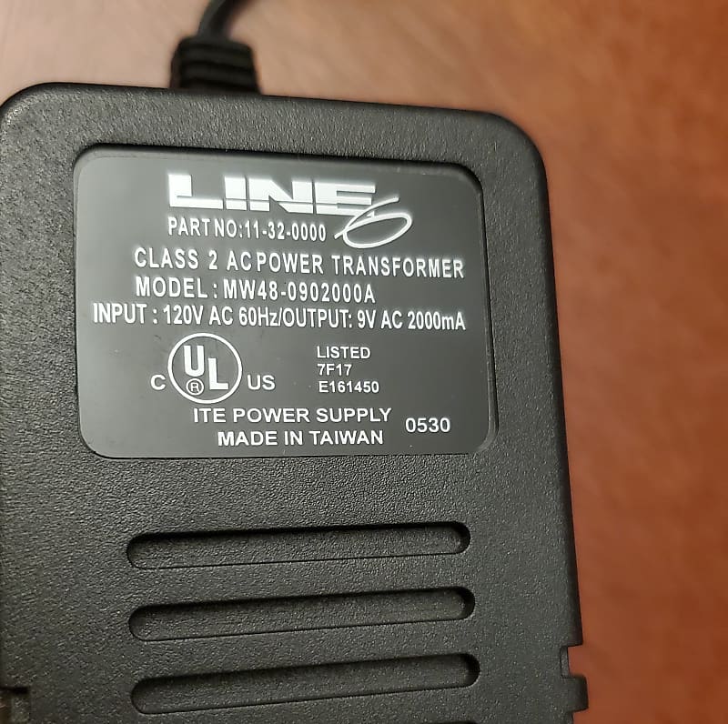 OEM Line 6 AC Adapter MW48 -DL4, MM4, DM4, AM4, FM4, POD, | Reverb