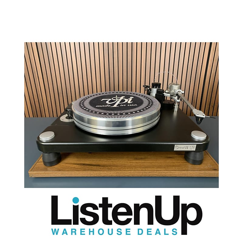 VPI SCOUT II (2) with JMW-10 Gold-Wired Tonearm - Ortofon 2M | Reverb