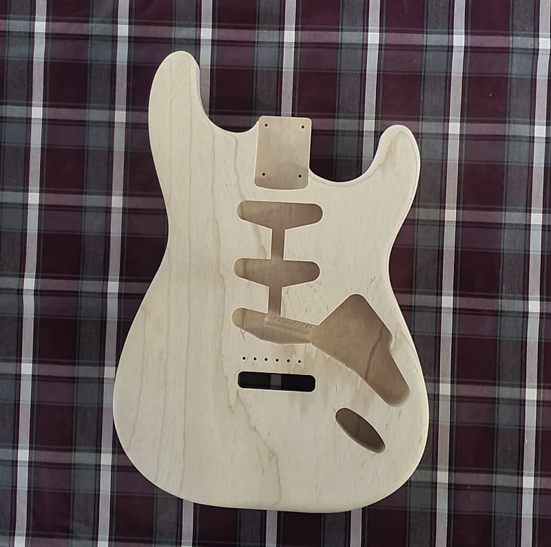 Woodtech Routing ULTRA LIGHT 1 pc. Swamp Ash Stratocaster | Reverb