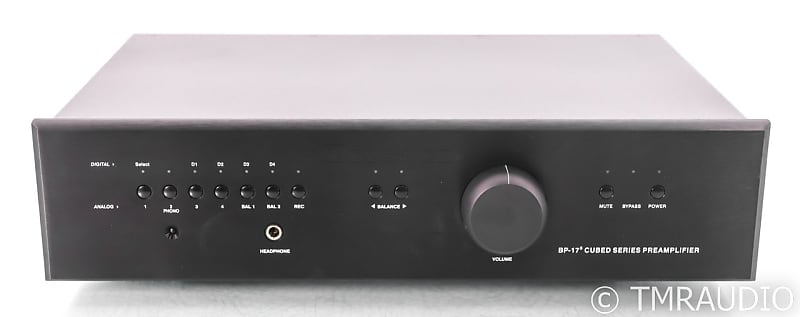 Bryston BP-17 Cubed Stereo Preamplifier; BP173; Black; 17" | Reverb