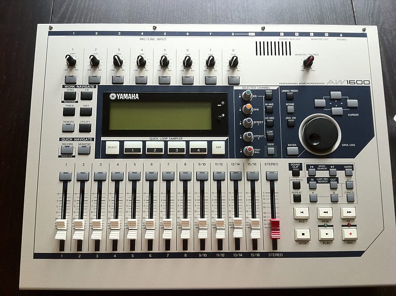 Yamaha AW1600 Professional Audio Workstation 16-Track Digital | Reverb