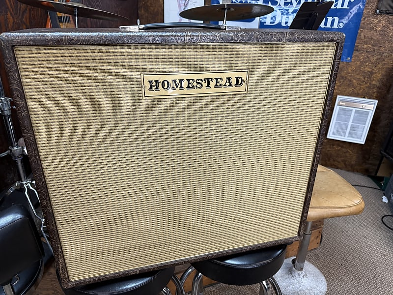 Homestead 2x12 Speaker Cab 2017 - Brown tiles | Reverb