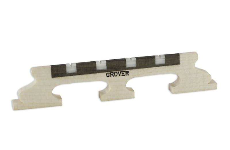 Grover #91 5/8" Tall Acousticraft Tenor Banjo Bridge | Reverb