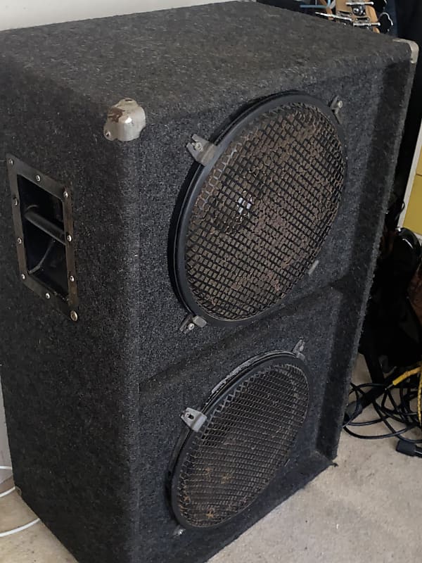 2 x 15” bass reflex bass speaker cabinet | Reverb
