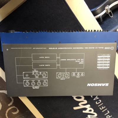 Samson D-1500 + D-2500 RTA / Spectrum Analyzer / EQ et | Reverb France