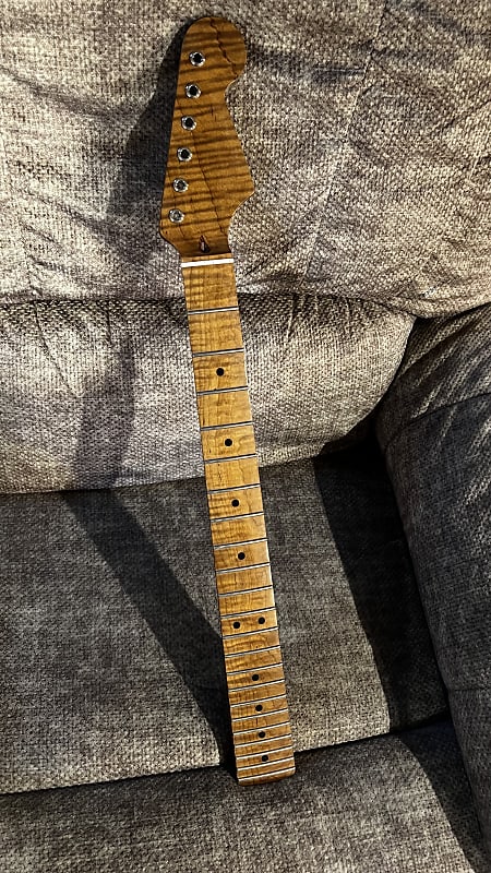 Warmoth Stratocaster Replacement Neck Satin Nitro | Reverb