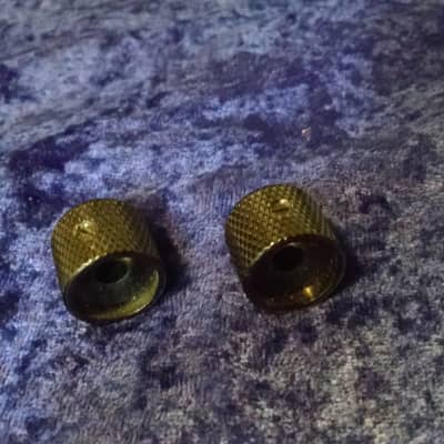 1990s Ibanez Cosmo Black Dome Knobs w/set screw MIJ | Reverb