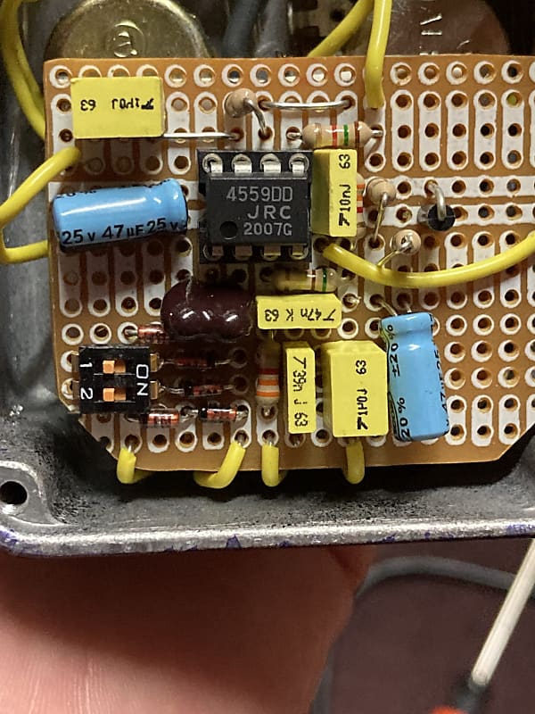 Timmy Overdrive V1 Perf Board - blue | Reverb