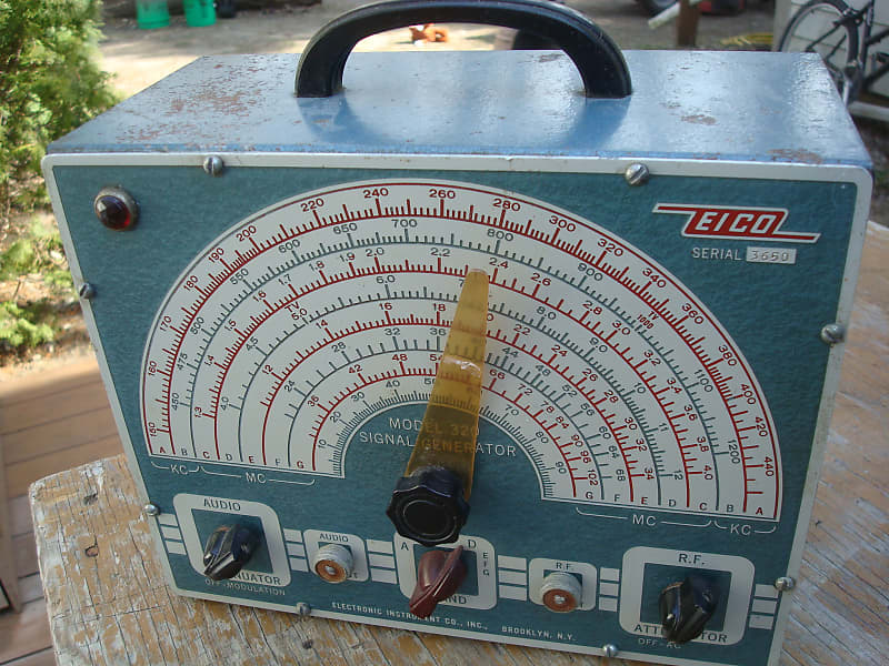 Eico 320 signal generator | Reverb