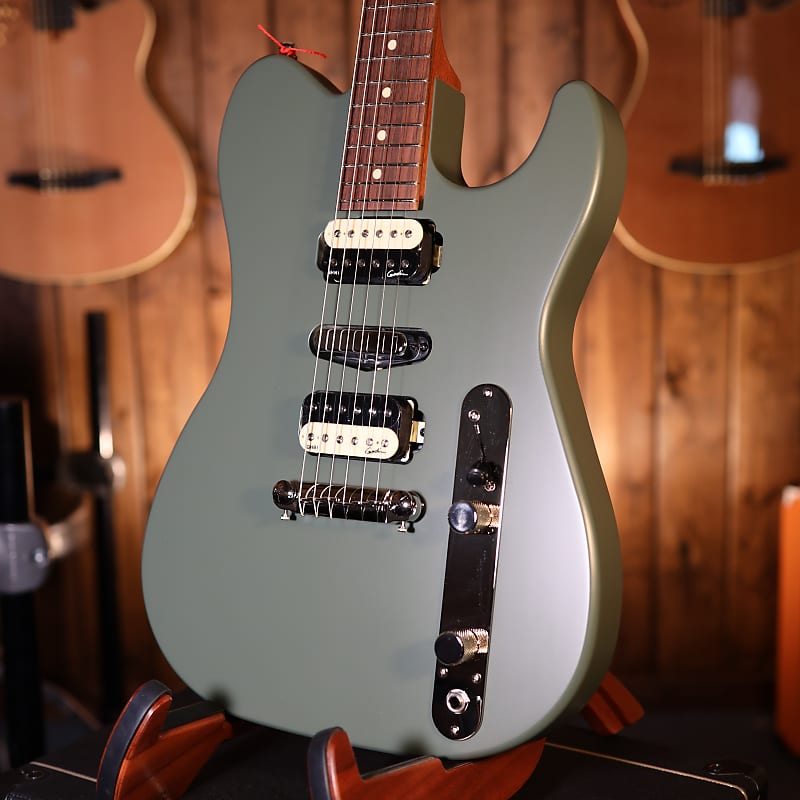Godin Radium Matte Green 5192 | Reverb