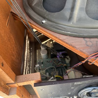 Leslie Speaker Model 720 In Cabinet 70's? - Wood | Reverb