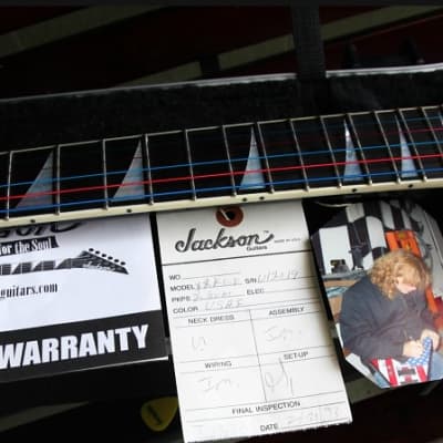 Jackson Y2KV USA Flag - personal Dave Mustaine guitar! | Reverb