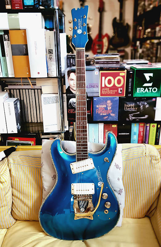 Mosrite Fillmore 35th 2006 - Blue | Reverb