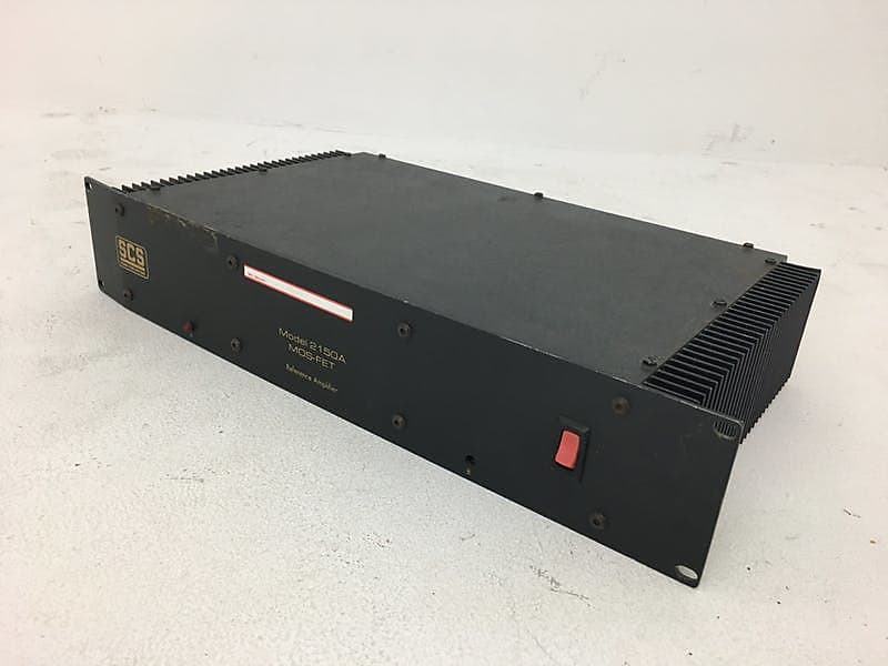 Used SCS 2150A MOSFET Power Amp | Reverb