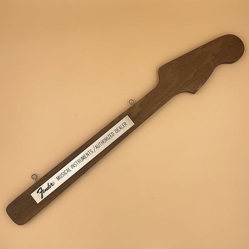 Late-‘60s Fender Guitar Neck Original Vintage Walnut | Reverb