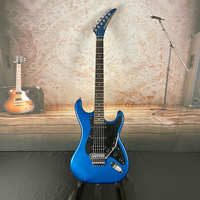Kramer Focus 3000 1985 - Lake Placid Blue | Reverb