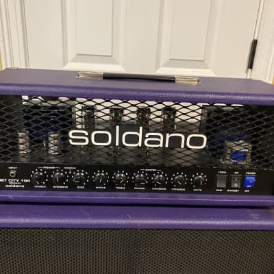 Jet City Soldano JCA100HDM head SLO Mod Soldano 4X12 Cabinet | Reverb