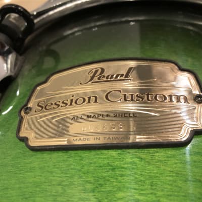 Pearl Session Custom Maple 4 Piece Drum Set | Reverb