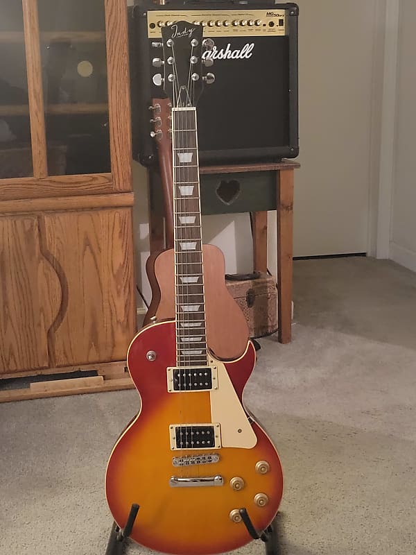 Indy Custom Les Paul - Sunburst | Reverb