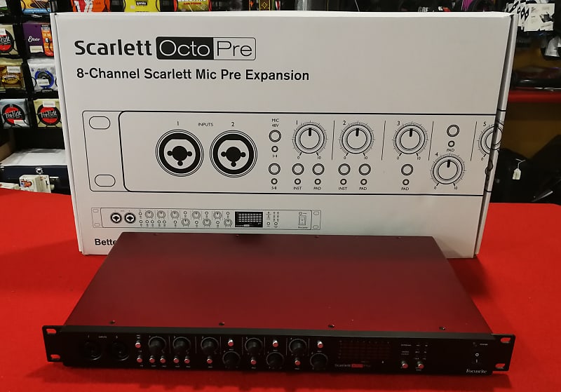 Focusrite Scarlett Octopre | Reverb