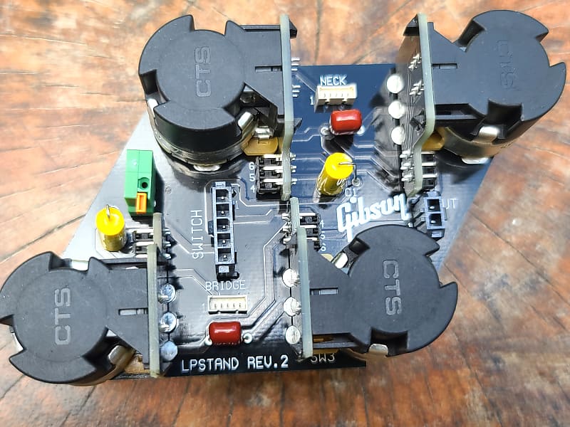 Gibson Les Paul Quick Connect Control Board / Push Pull | Reverb