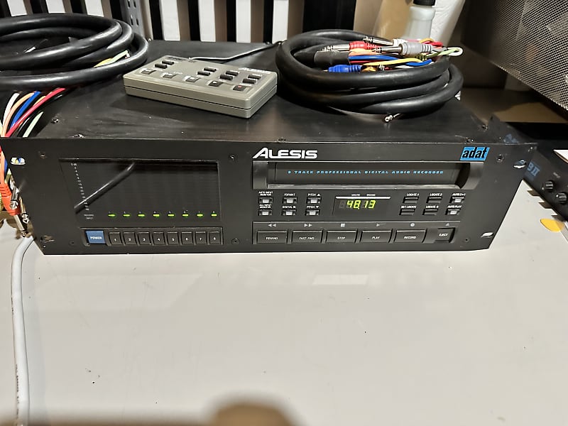 (2) Alesis ADAT 16-Bit 8-Track Digital Audio Recorder 1991 - | Reverb