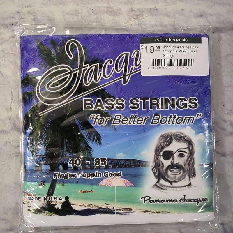 Jacques 4 String Bass String Set 40-95 Bass Strings | Reverb