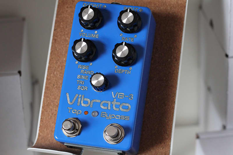 Rockwright VB-3 Tap Tempo Analogue Vibrato 2023 - Blue | Reverb