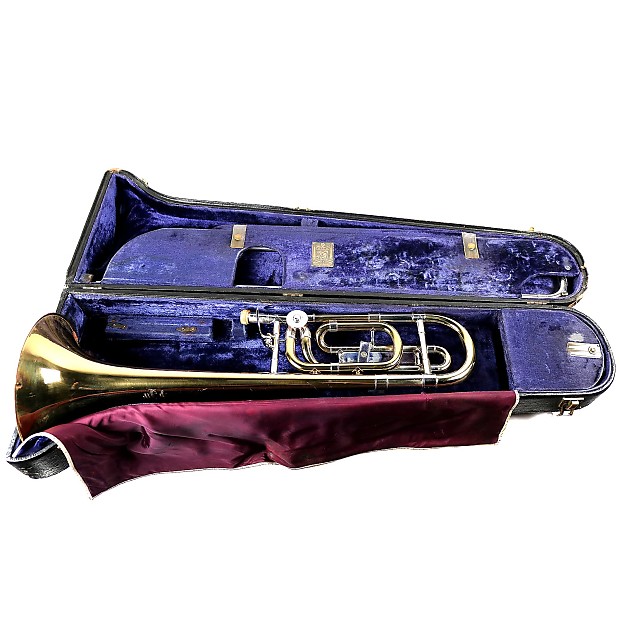 Bach 42G Stradivarius Professional Tenor Trombone w/F | Reverb