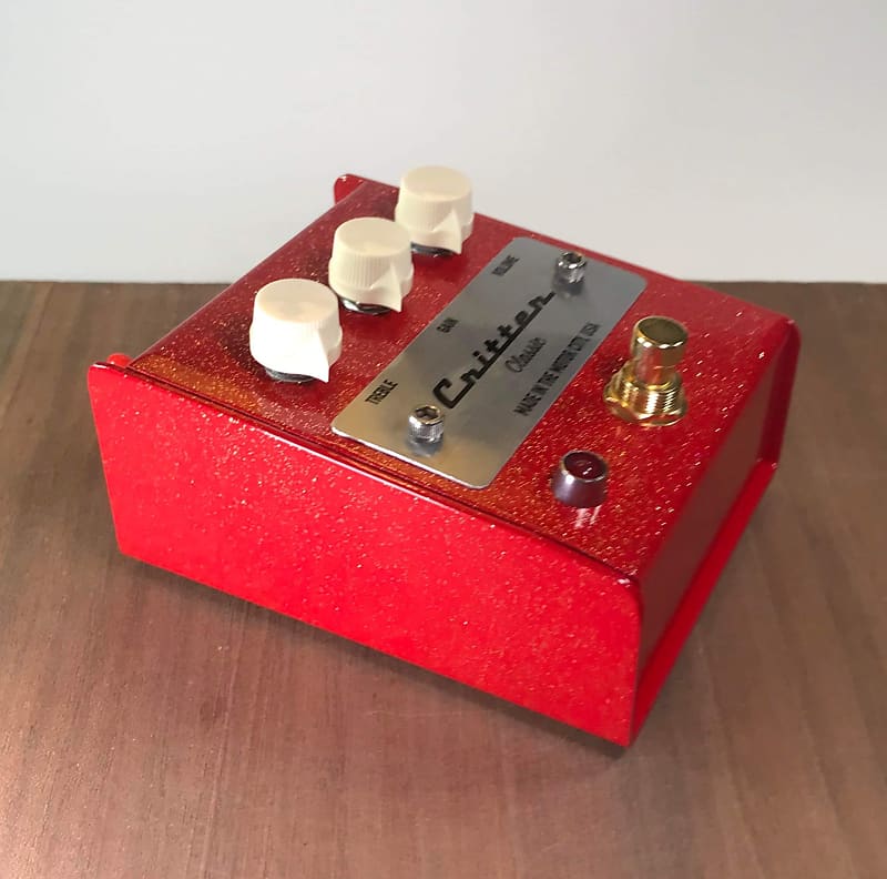 Critter - Klone (Standard Circuit + Fat Switch) Custom Red w/ | Reverb