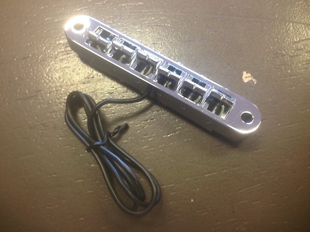 Fishman ABR Powerbridge w/Powerchip piezo Chrome | Reverb